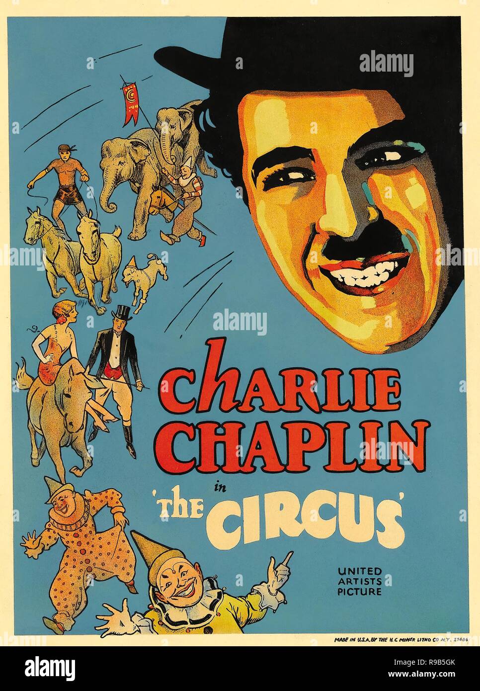 Circus charlie chaplin hi-res stock photography and images - Alamy