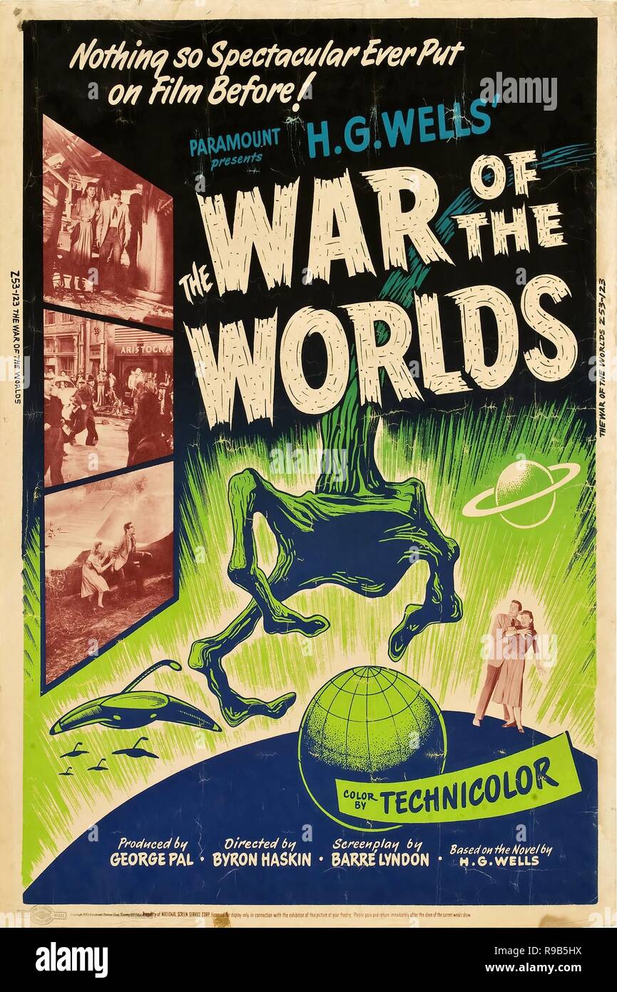 War of the worlds 1953 hi-res stock photography and images - Alamy