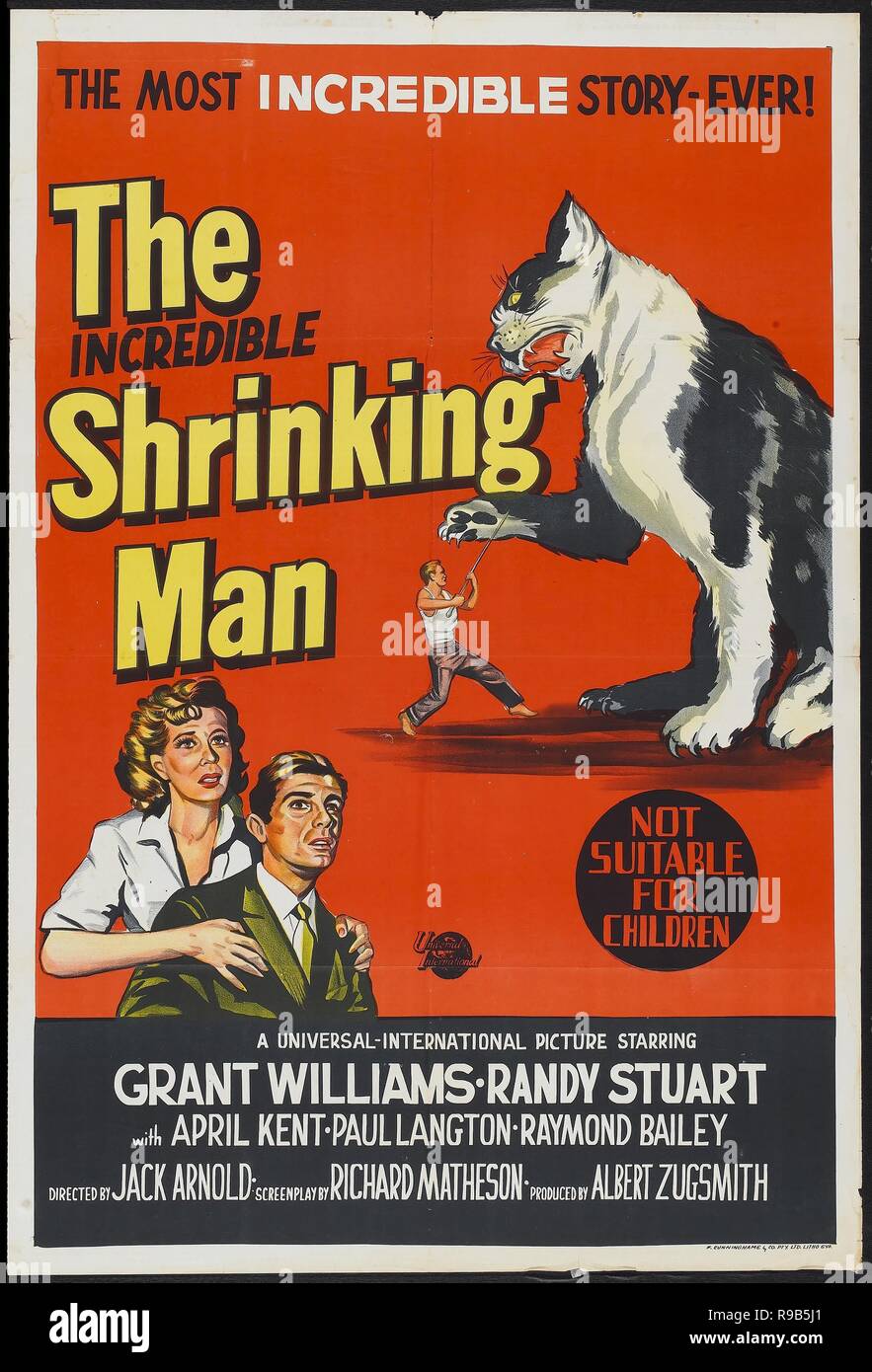 Original film title: THE INCREDIBLE SHRINKING MAN. English title: THE ...