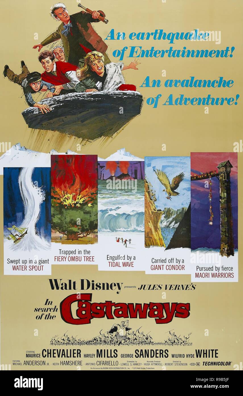 Original film title: IN SEARCH OF THE CASTAWAYS. English title: IN ...