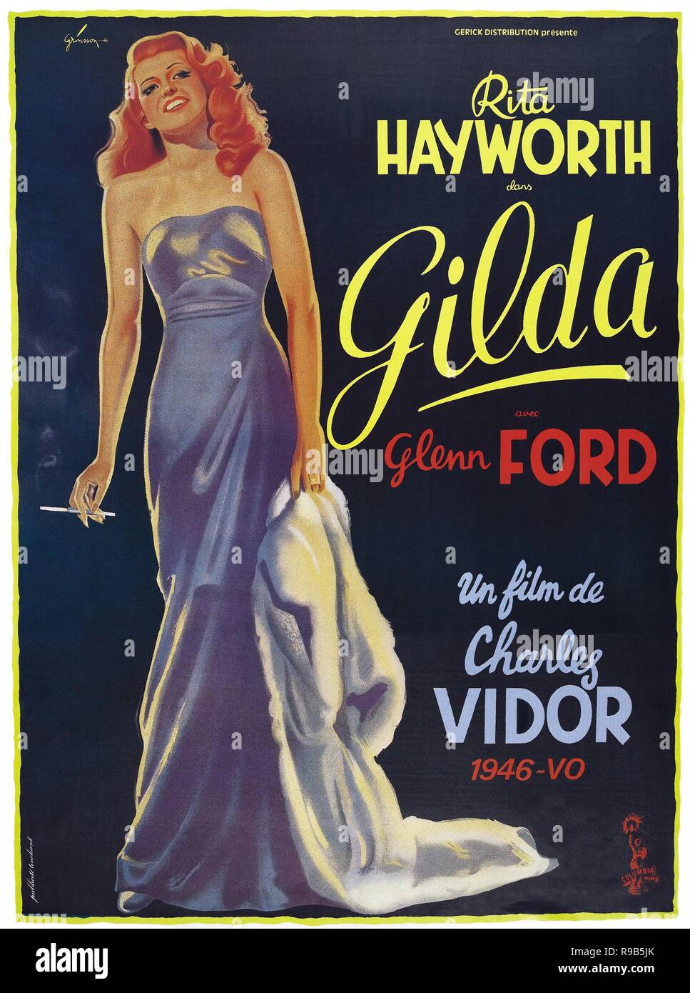 Original film title: GILDA. English title: GILDA. Year: 1946. Director: CHARLES VIDOR. Credit ...