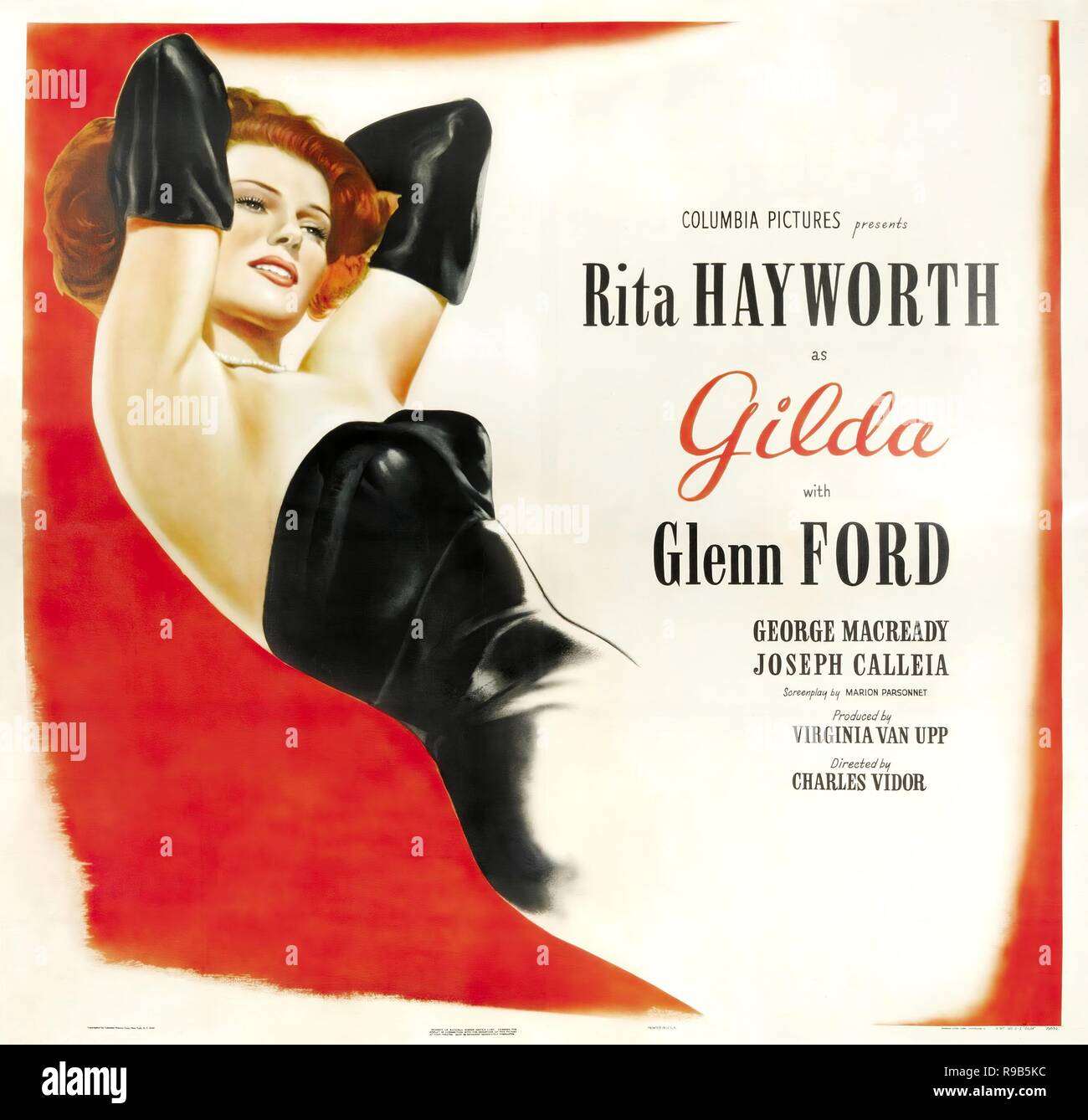 1940s usa gilda film poster hi-res stock photography and images - Alamy