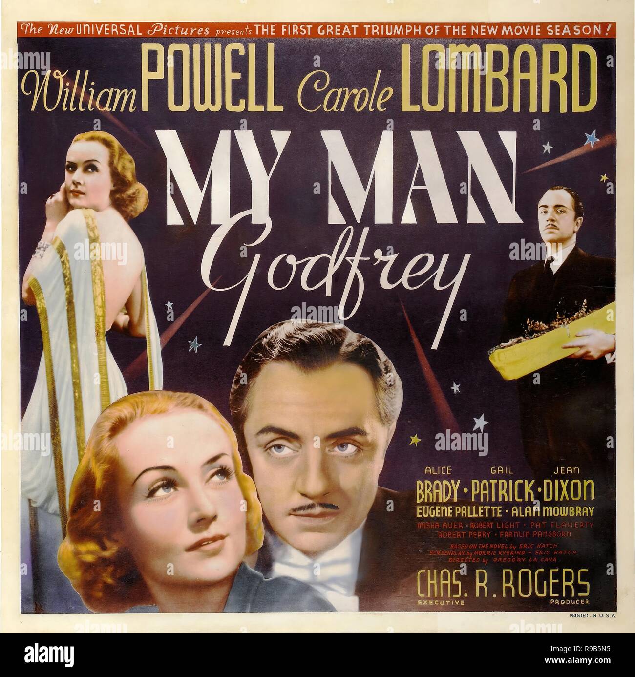 Original film title: MY MAN GODFREY. English title: MY MAN GODFREY ...