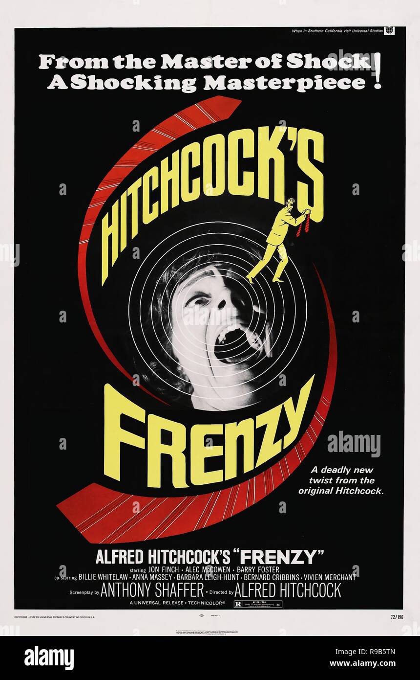Original film title: FRENZY. English title: FRENZY. Year: 1972 ...