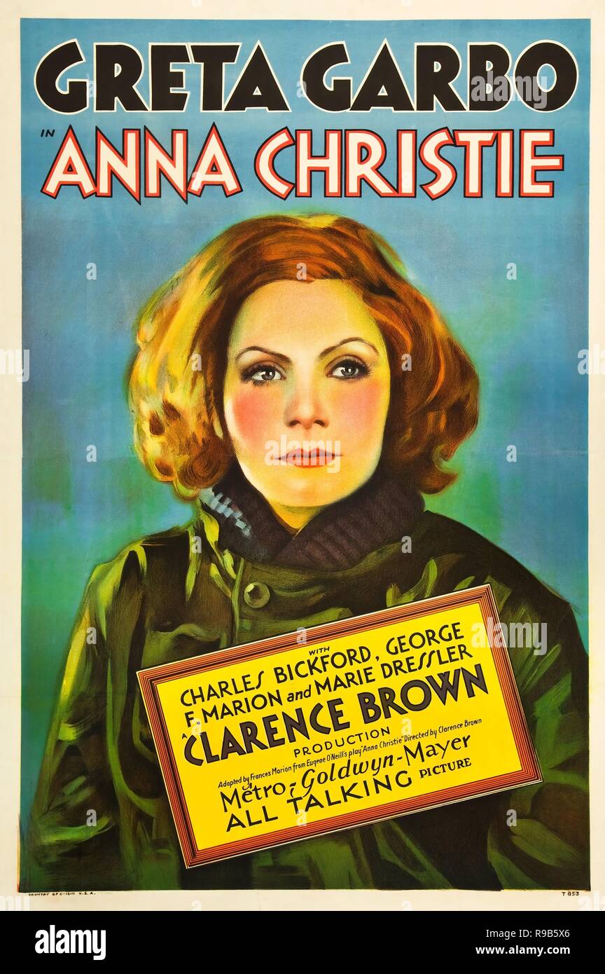 Anna christie year hi-res stock photography and images - Alamy