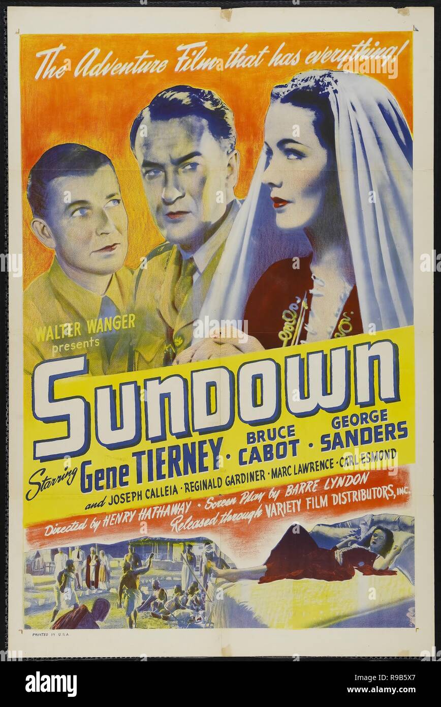 Sundown 1941 hi-res stock photography and images - Alamy