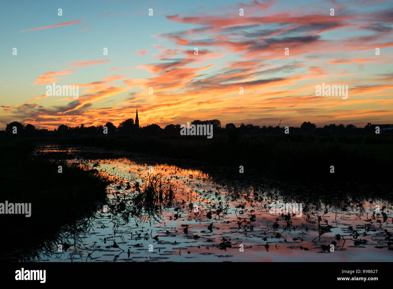 Many colors of sunset hi-res stock photography and images - Alamy