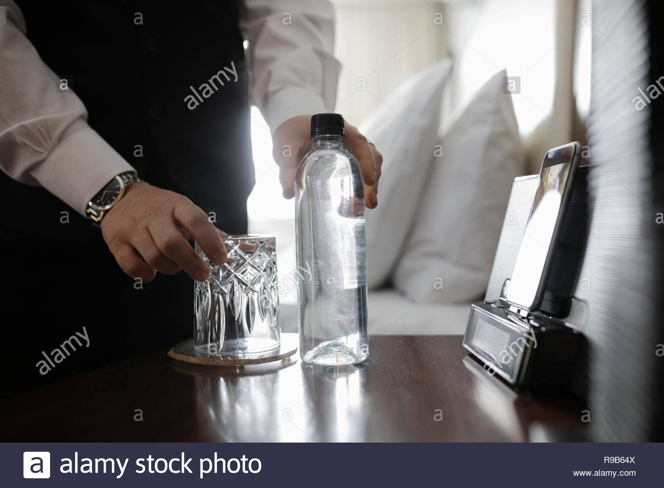 Room service hotel hi-res stock photography and images - Alamy