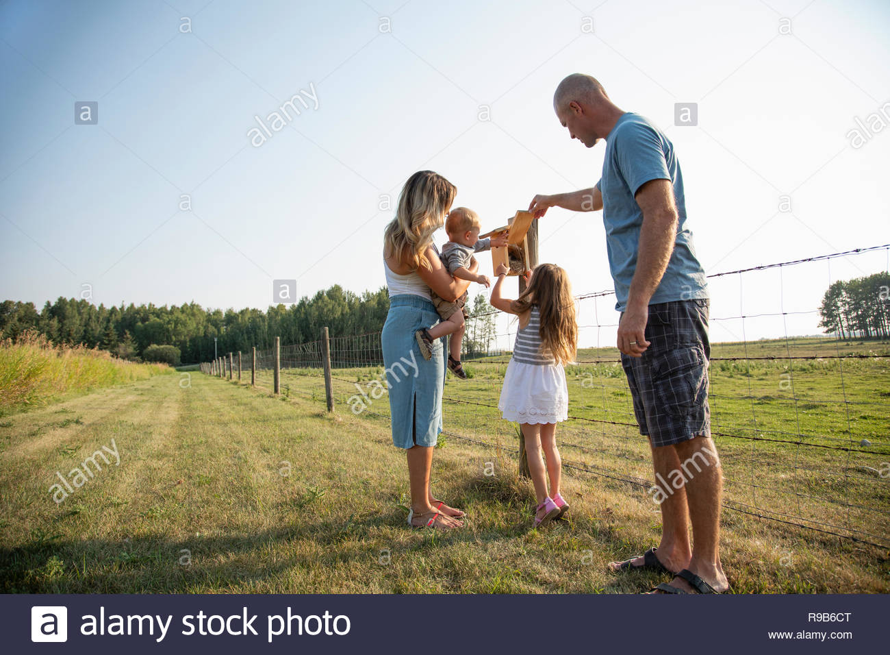 Rural family living hi-res stock photography and images - Alamy