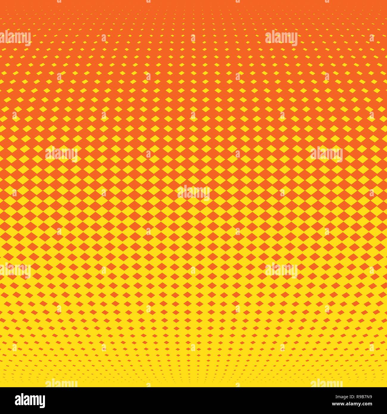 Orange background with halftone effect. Vector illustration. Abstract ...