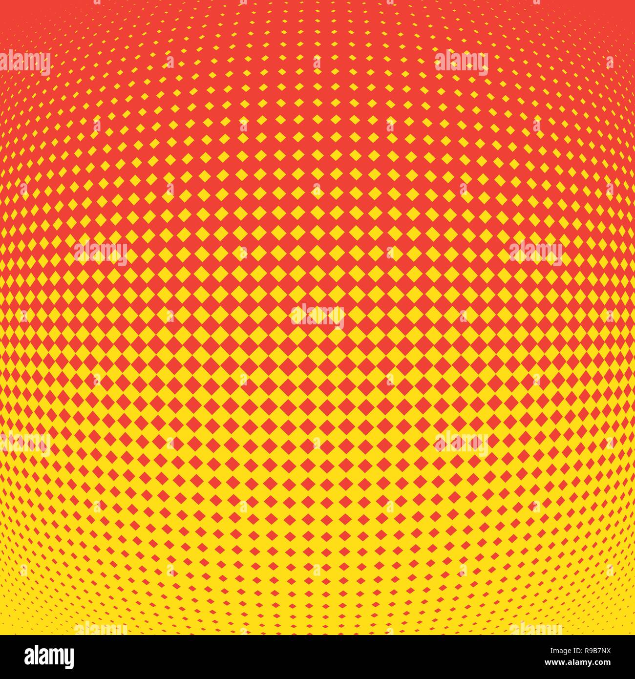 Orange background with halftone effect. Vector illustration. Abstract ...