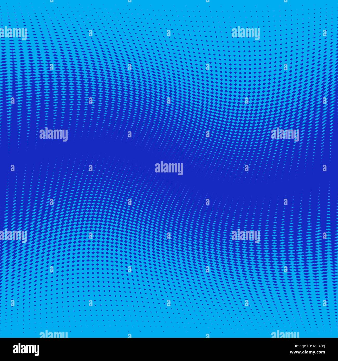 Blue background with halftone effect. Vector illustration. Abstract ...