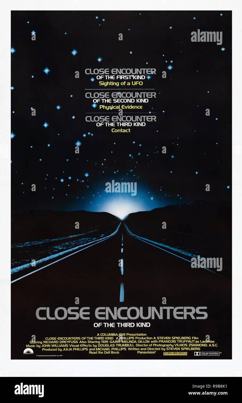Original film title: CLOSE ENCOUNTERS OF THE THIRD KIND. English title ...