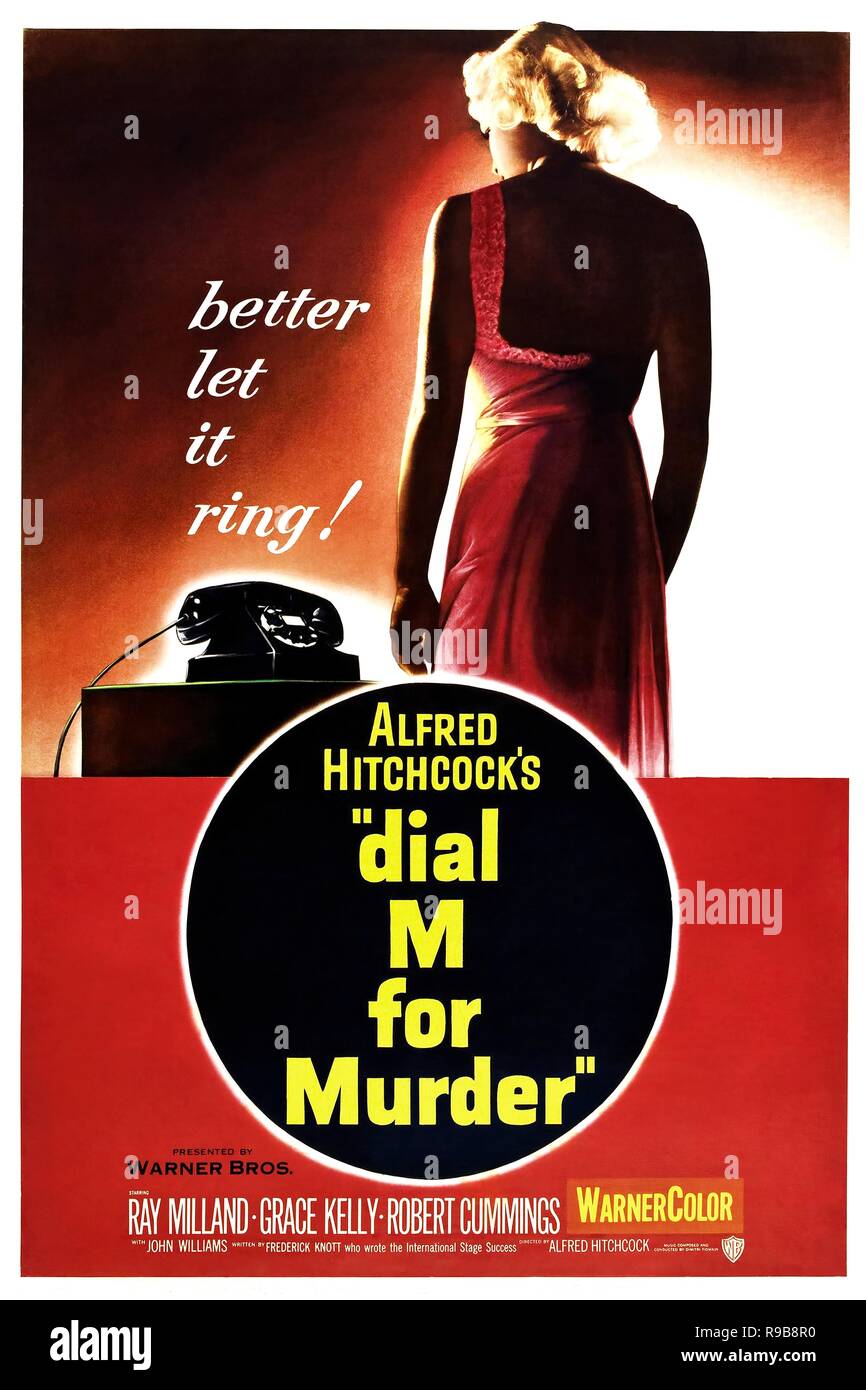 Original film title: DIAL M FOR MURDER. English title: DIAL M FOR ...