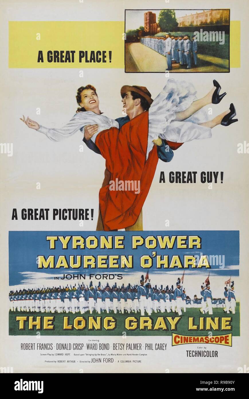 Original film title: THE LONG GRAY LINE. English title: THE LONG GRAY ...