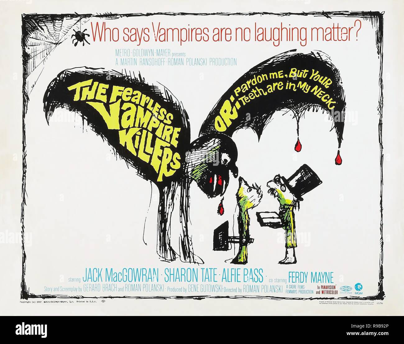 Original film title: THE FEARLESS VAMPIRE KILLERS. English title: THE ...