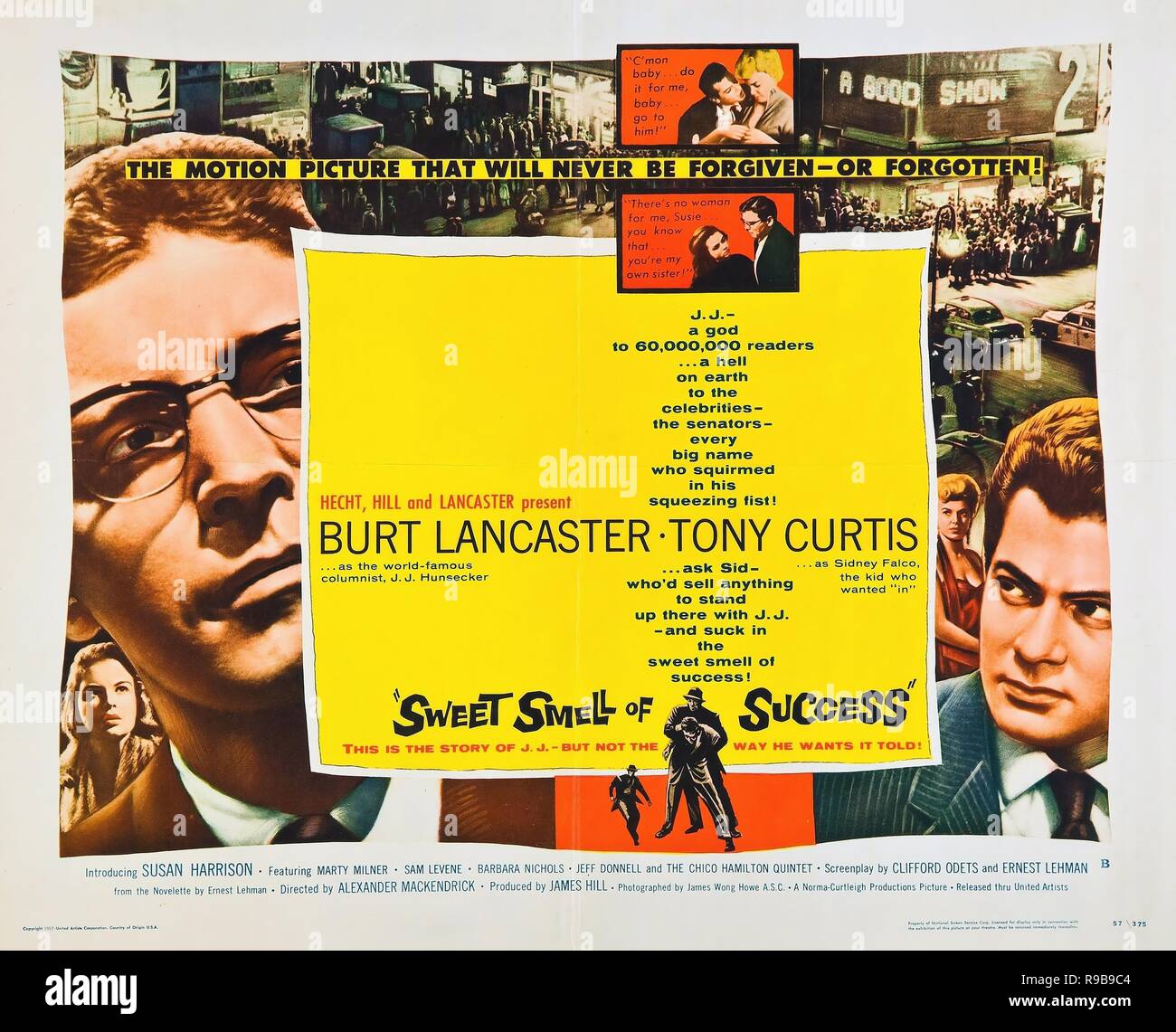Original film title: SWEET SMELL OF SUCCESS. English title: SWEET SMELL ...