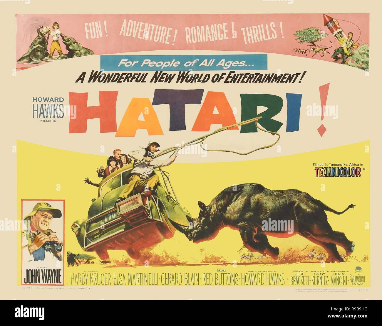 Hatari 1962 hi-res stock photography and images - Alamy