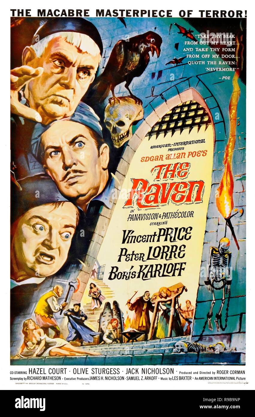 Original film title: THE RAVEN. English title: THE RAVEN. Year: 1963 ...