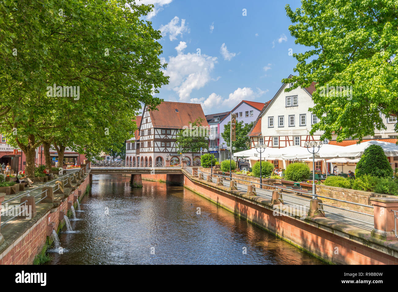 Historical City, Erbach, Germany Stock Photo - Alamy