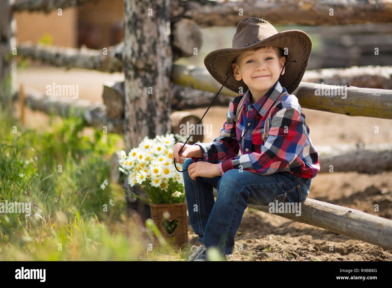 Boy cowboy spain hi-res stock photography and images - Alamy