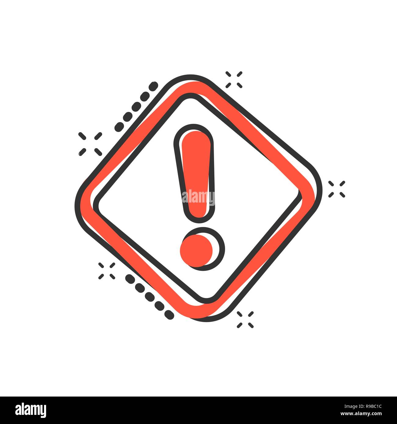 Exclamation Mark Cartoon