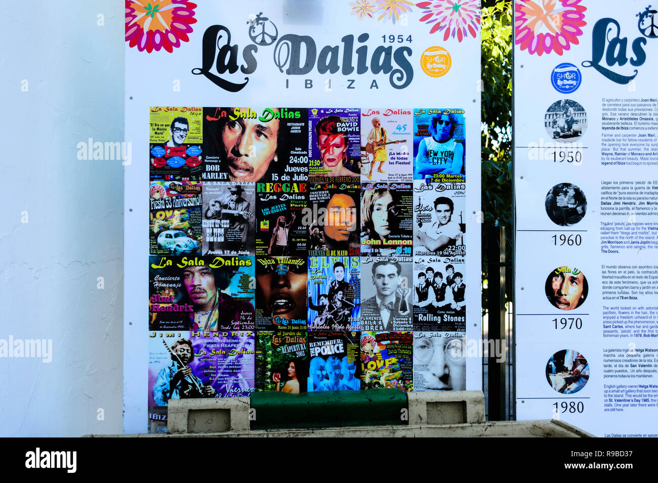 Las Dalias market, Ibiza Stock Photo - Alamy