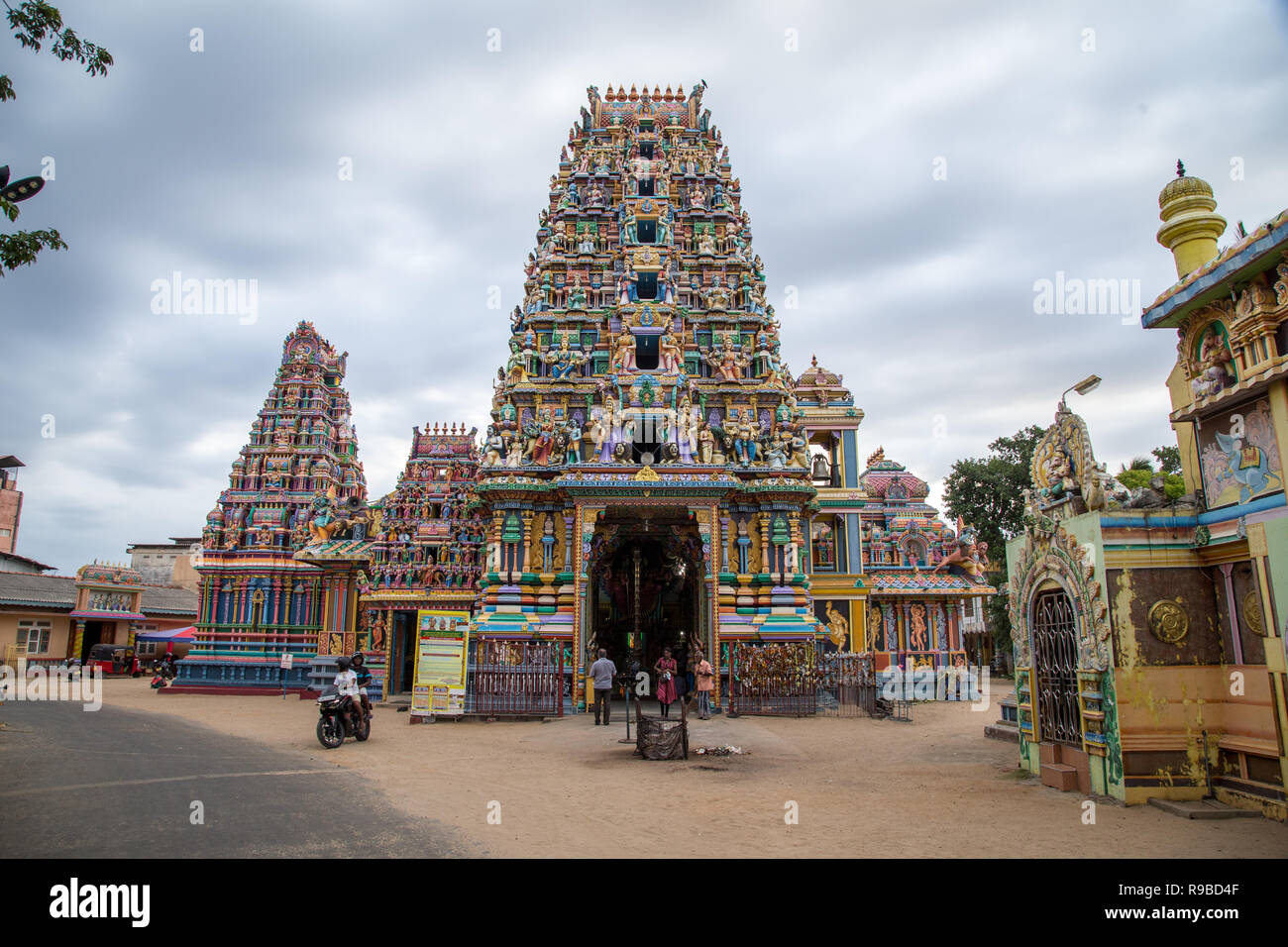 Pathirakali Amman Temple in Trincomalee, Sri Lanka Stock Photo - Alamy