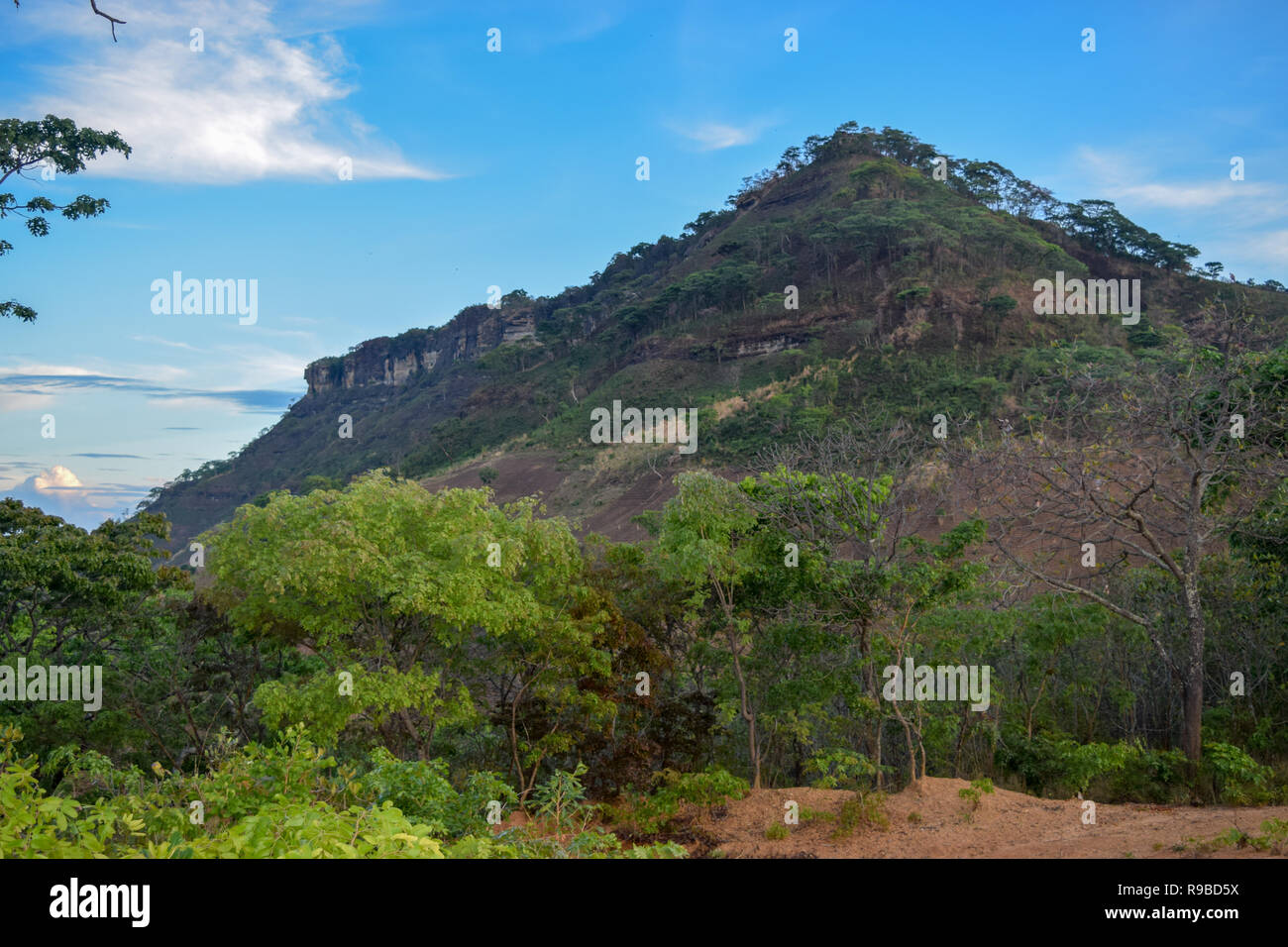 A traditional homestaed at Mount Chombe, Malawi Stock Photo - Alamy