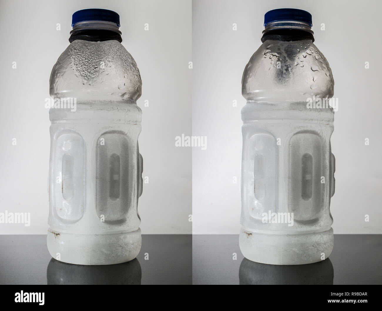 Frozen bottles of water hi-res stock photography and images - Alamy