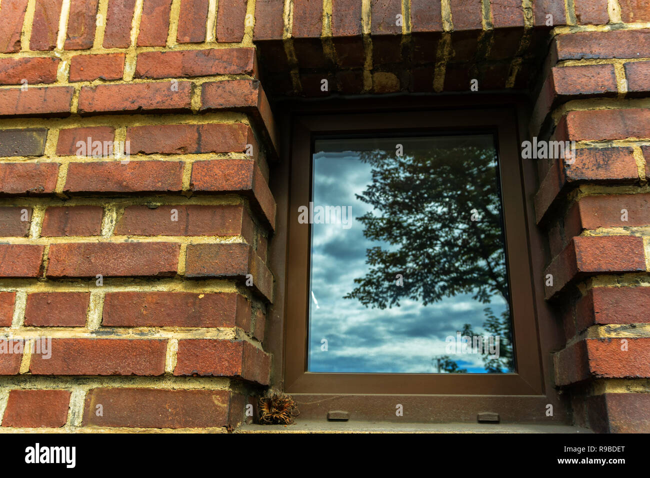 a window in a brick wall Stock Photo - Alamy
