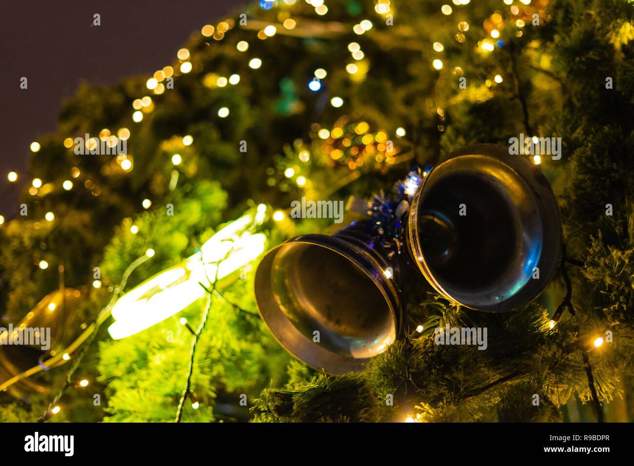 Classic new year tree hi-res stock photography and images - Alamy