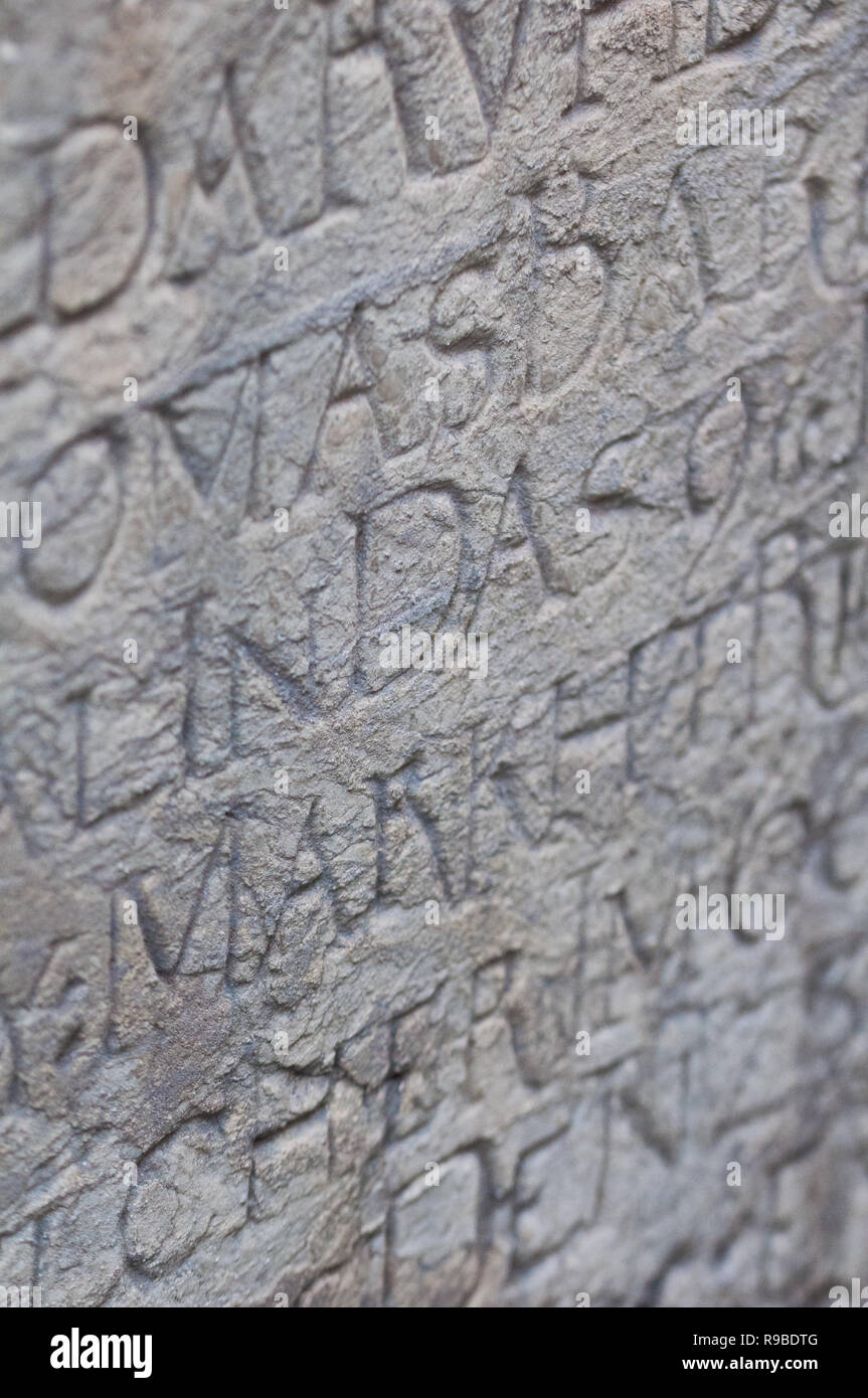 Engraved letters hi-res stock photography and images - Alamy