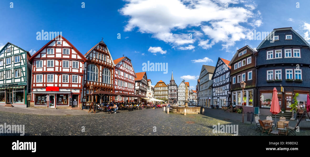 Market, Fritzlar, Germany Stock Photo - Alamy