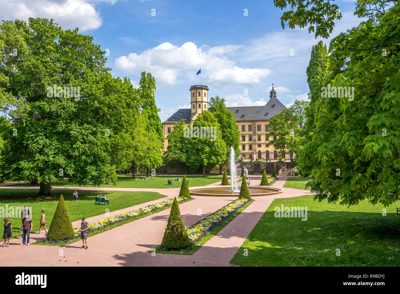 Castle, Fulda, Germany Stock Photo - Alamy