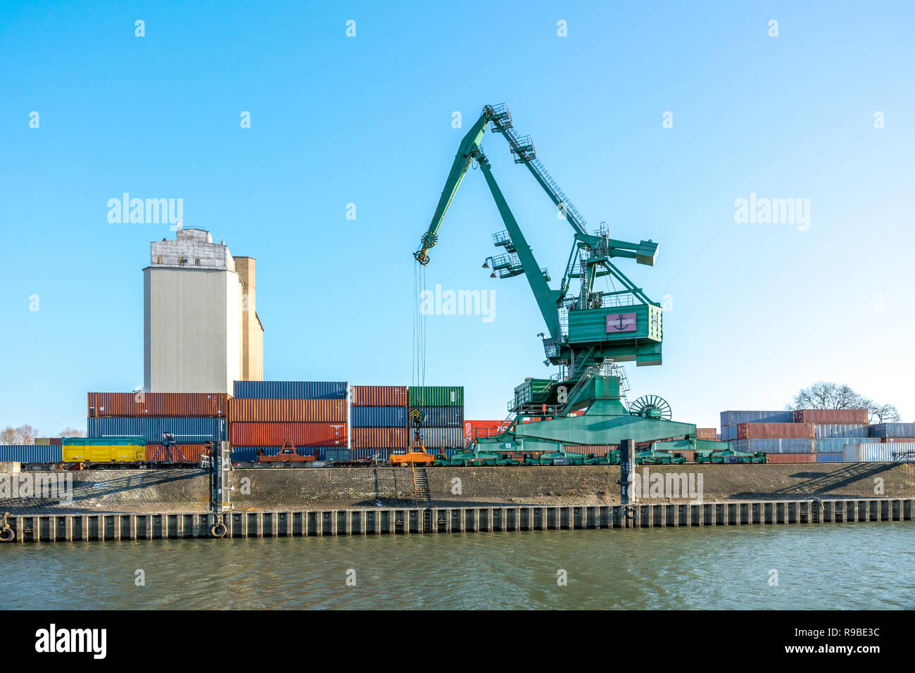 Marina, Gernsheim, Germany Stock Photo - Alamy