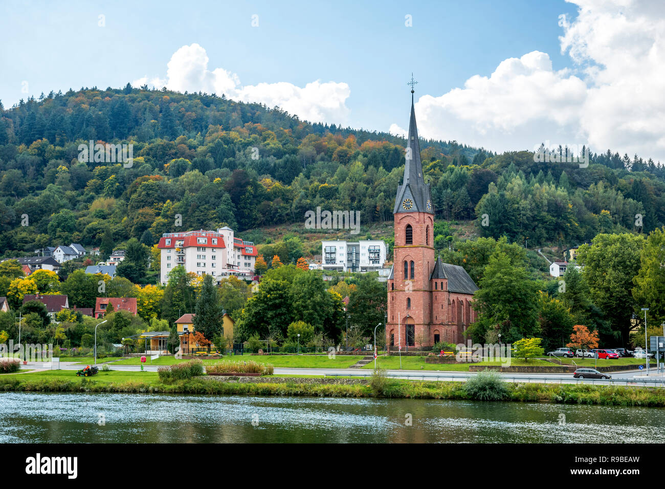 Hirschhorn am Neckar, Germany Stock Photo - Alamy