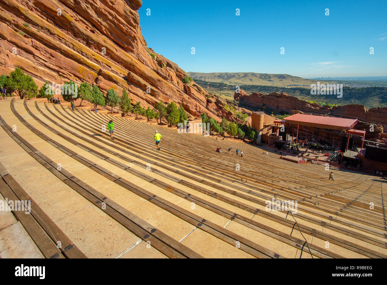 Red rock amphitheater stadium hi-res stock photography and images - Alamy