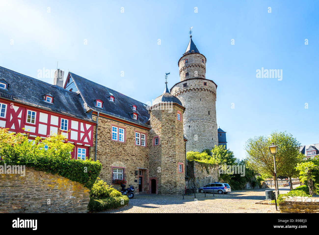 Witch Tower, Idstein, Germany Stock Photo - Alamy