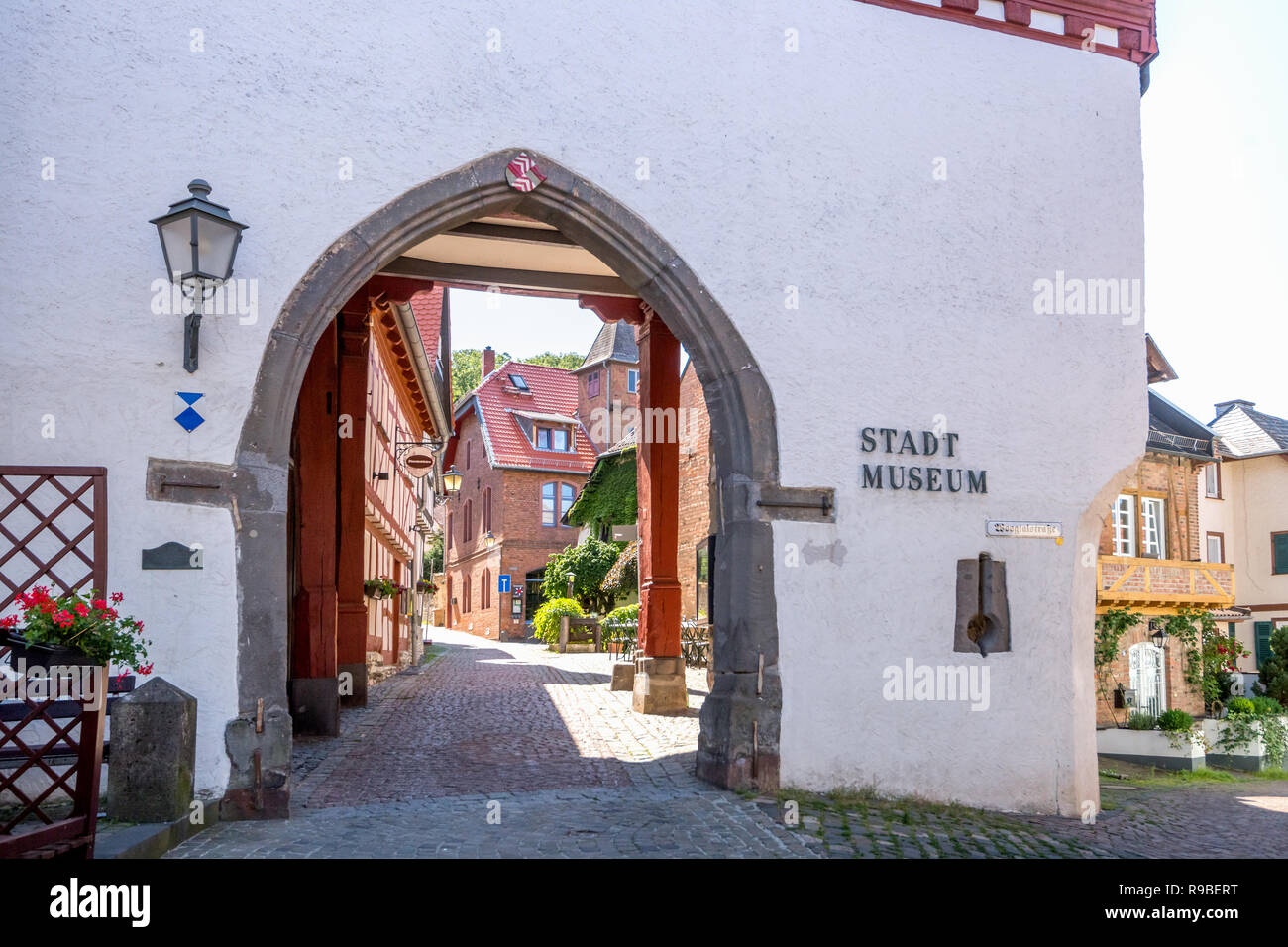 Historical City, Königstein im Taunus, Germany Stock Photo - Alamy