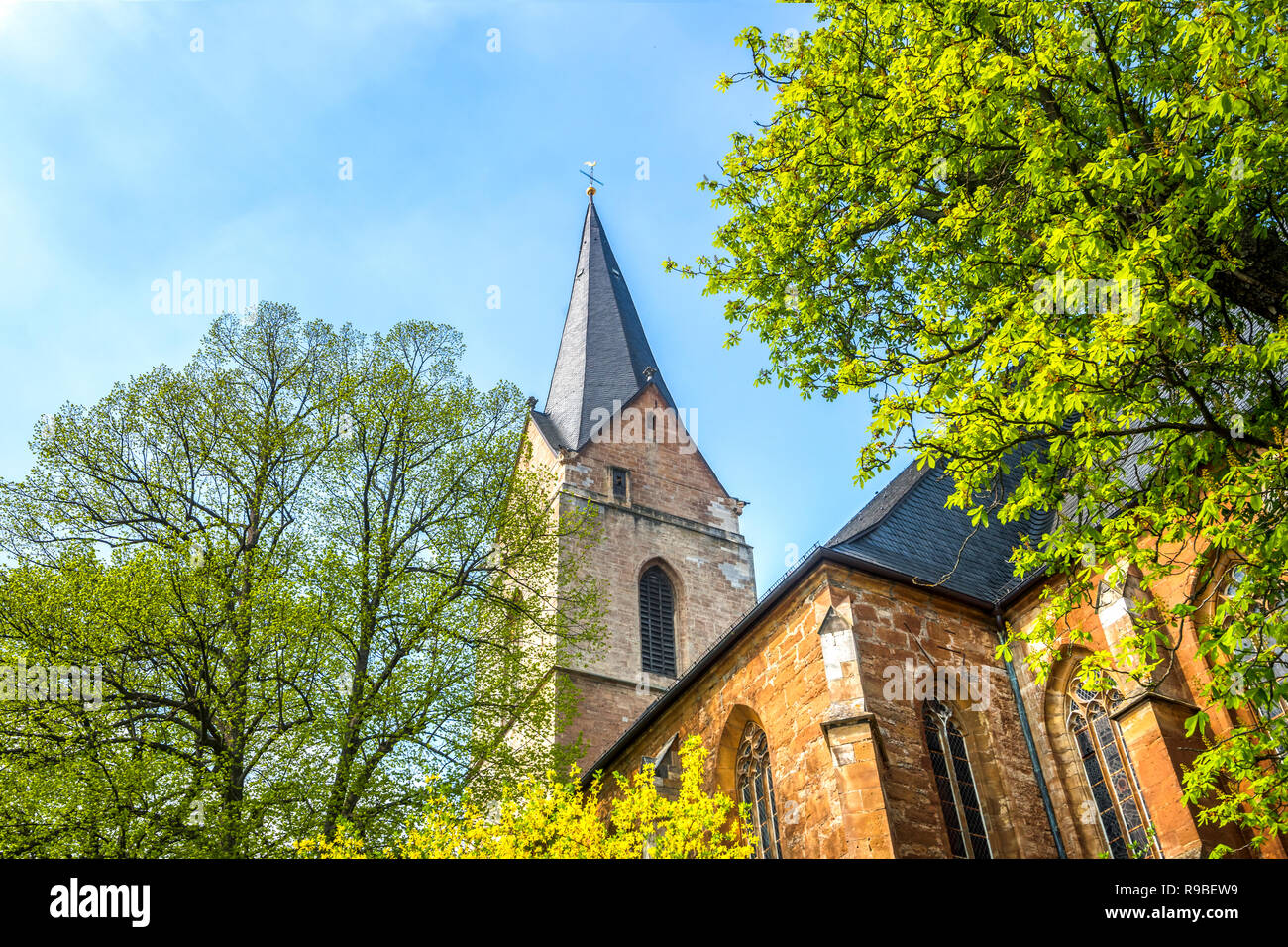 Historical City of Korbach, Hessen, Germany Stock Photo - Alamy