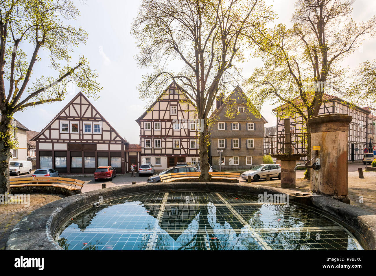 market, Korbach, Germany Stock Photo - Alamy