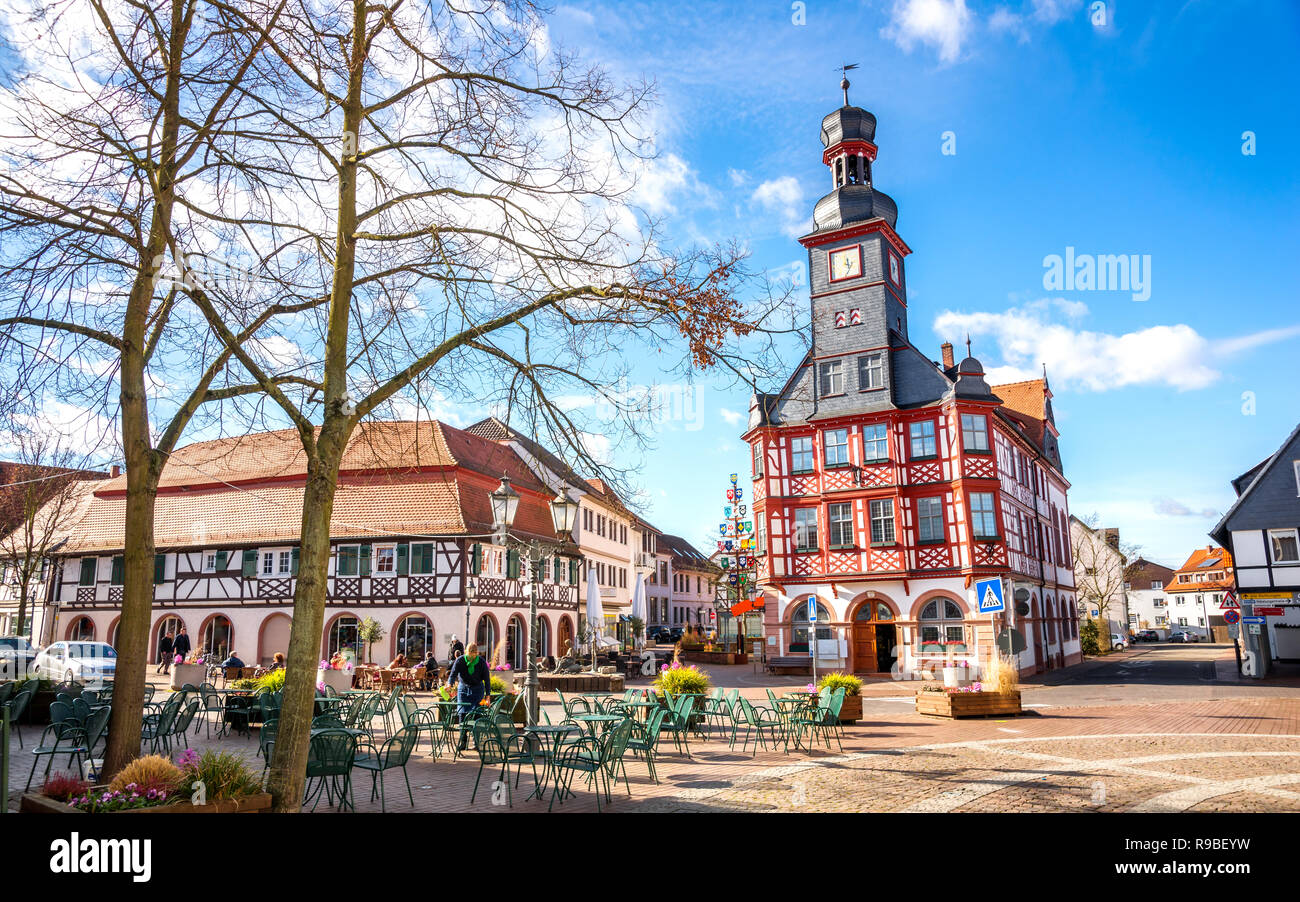 City Hall, Lorsch, Germany Stock Photo - Alamy