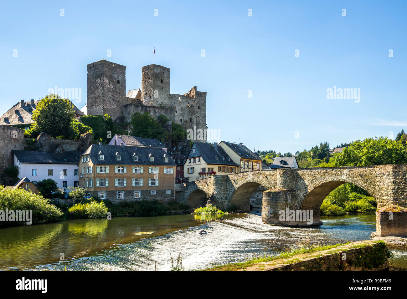 Runkel On The Lahn River High Resolution Stock Photography and Images ...