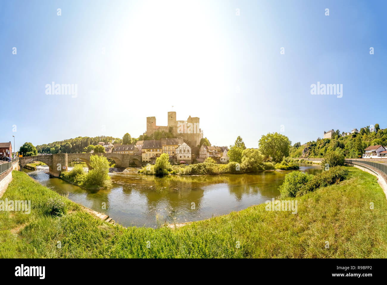 Runkel On The Lahn River High Resolution Stock Photography and Images ...