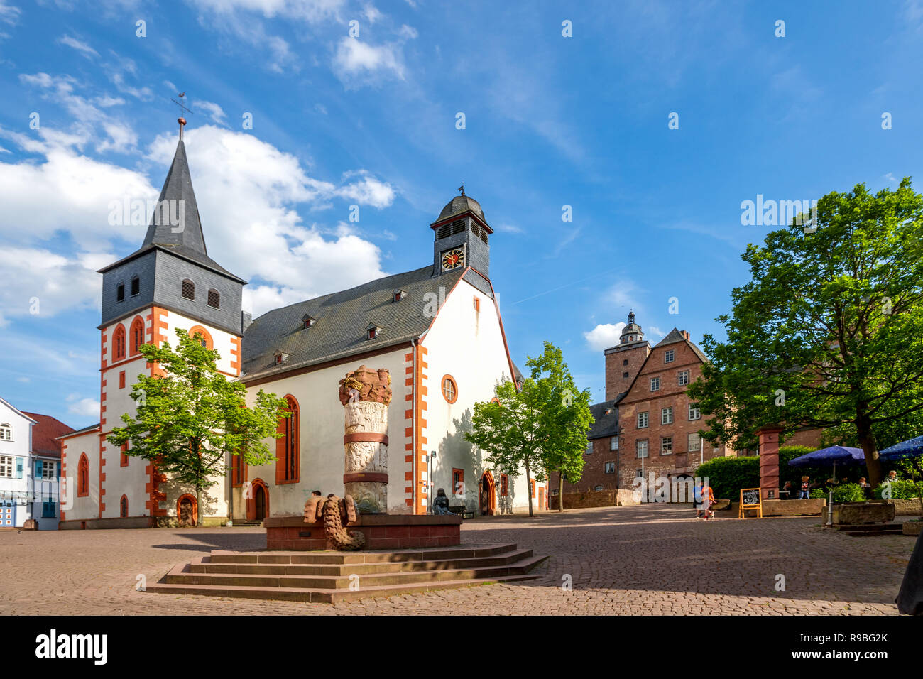 Steinau an der Straße, Castle, Germany Stock Photo - Alamy