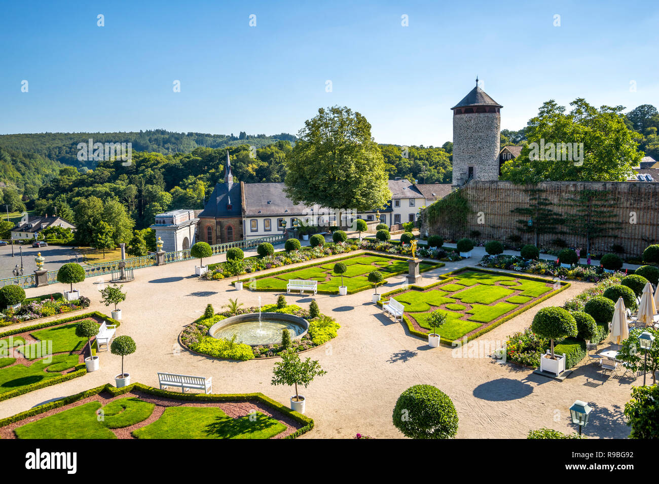 Castle, Weilburg, Germany Stock Photo - Alamy