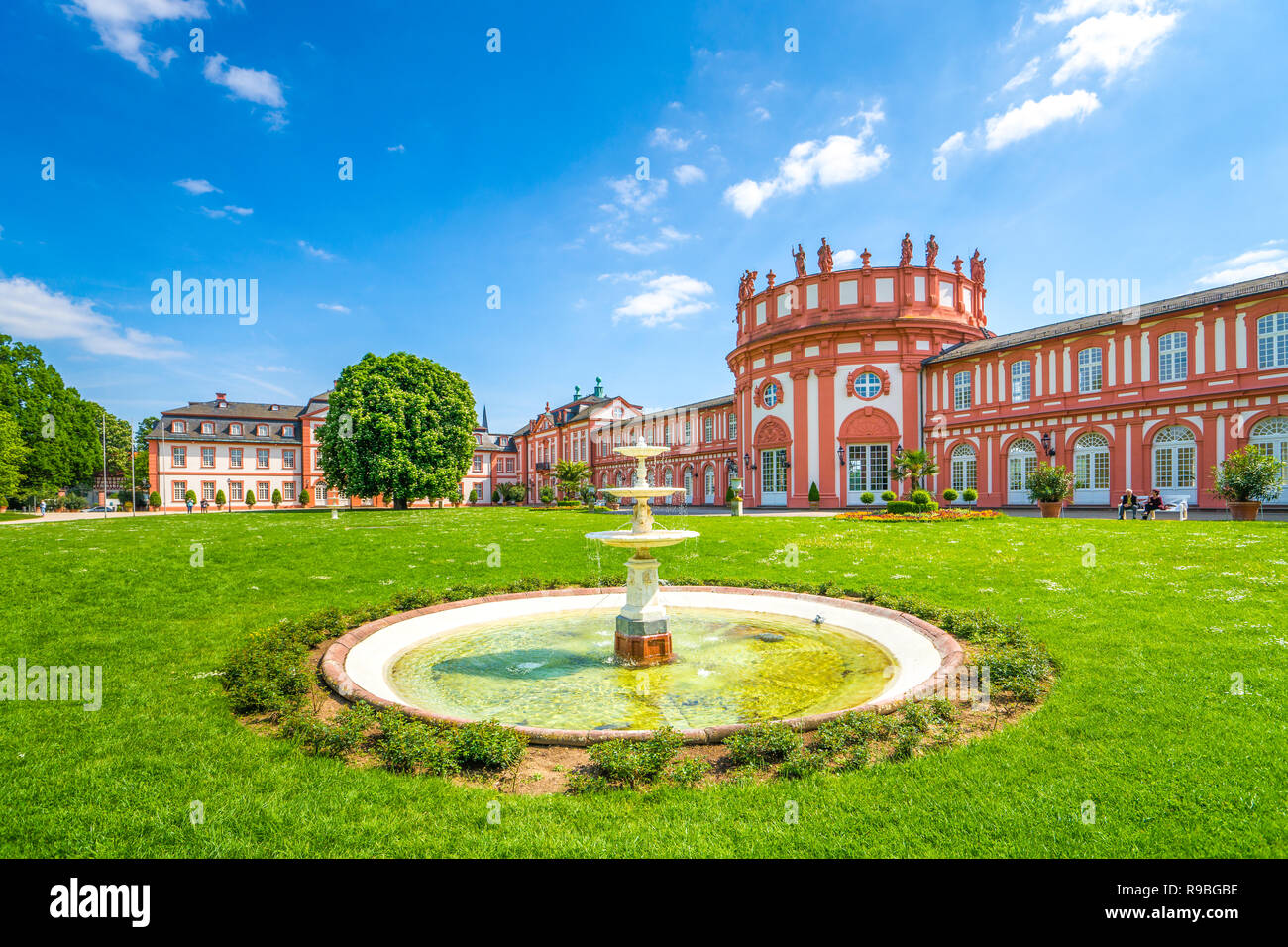 Castle Biebrich, Wiesbaden, Germany Stock Photo - Alamy