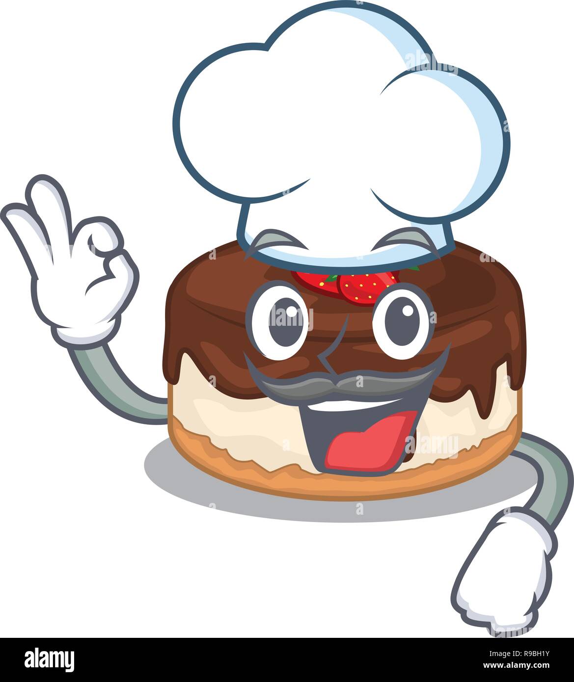 Chef food berries cartoon hi-res stock photography and images - Alamy