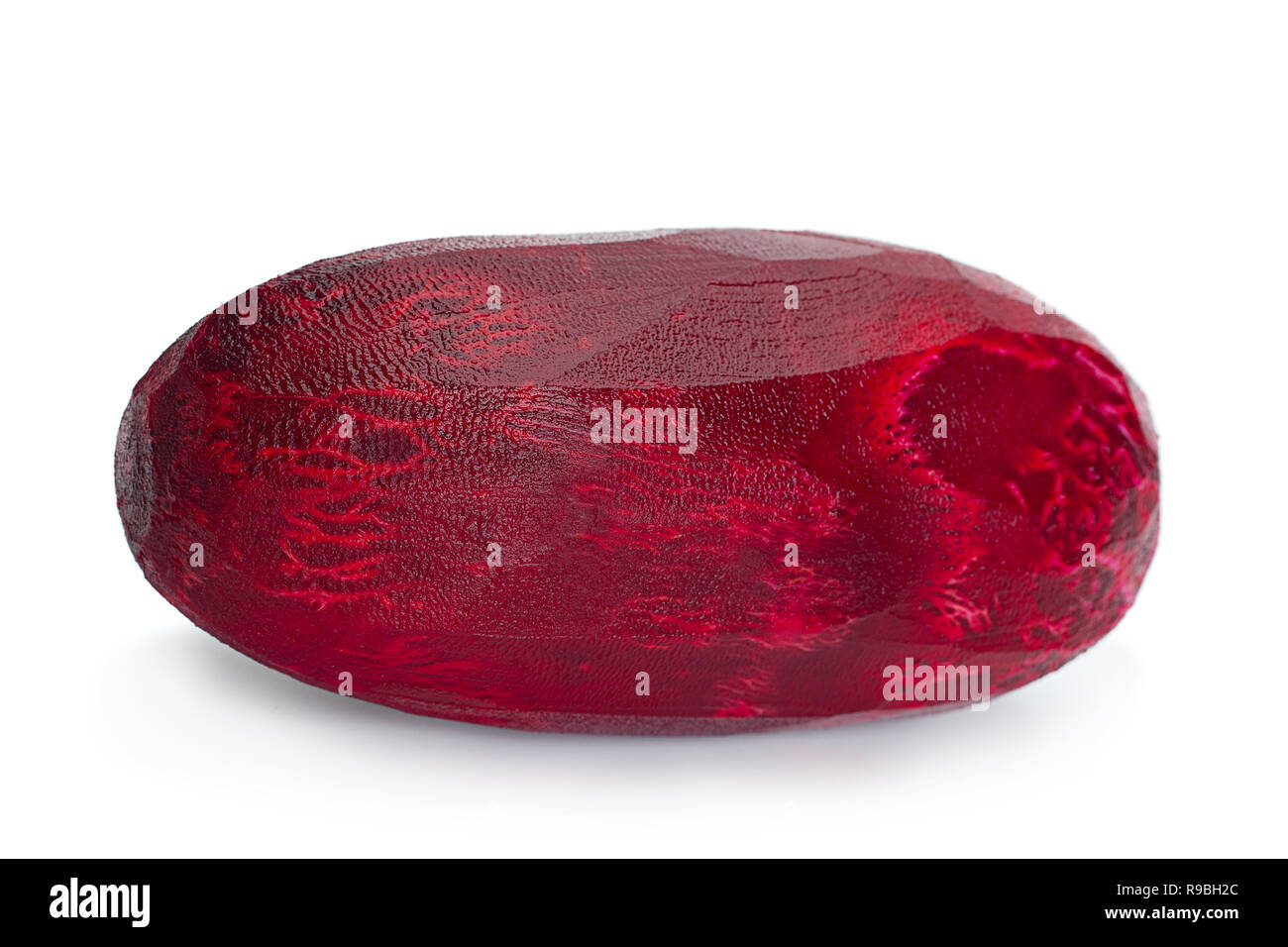 Long beet root closeup isolated on white background Stock Photo - Alamy